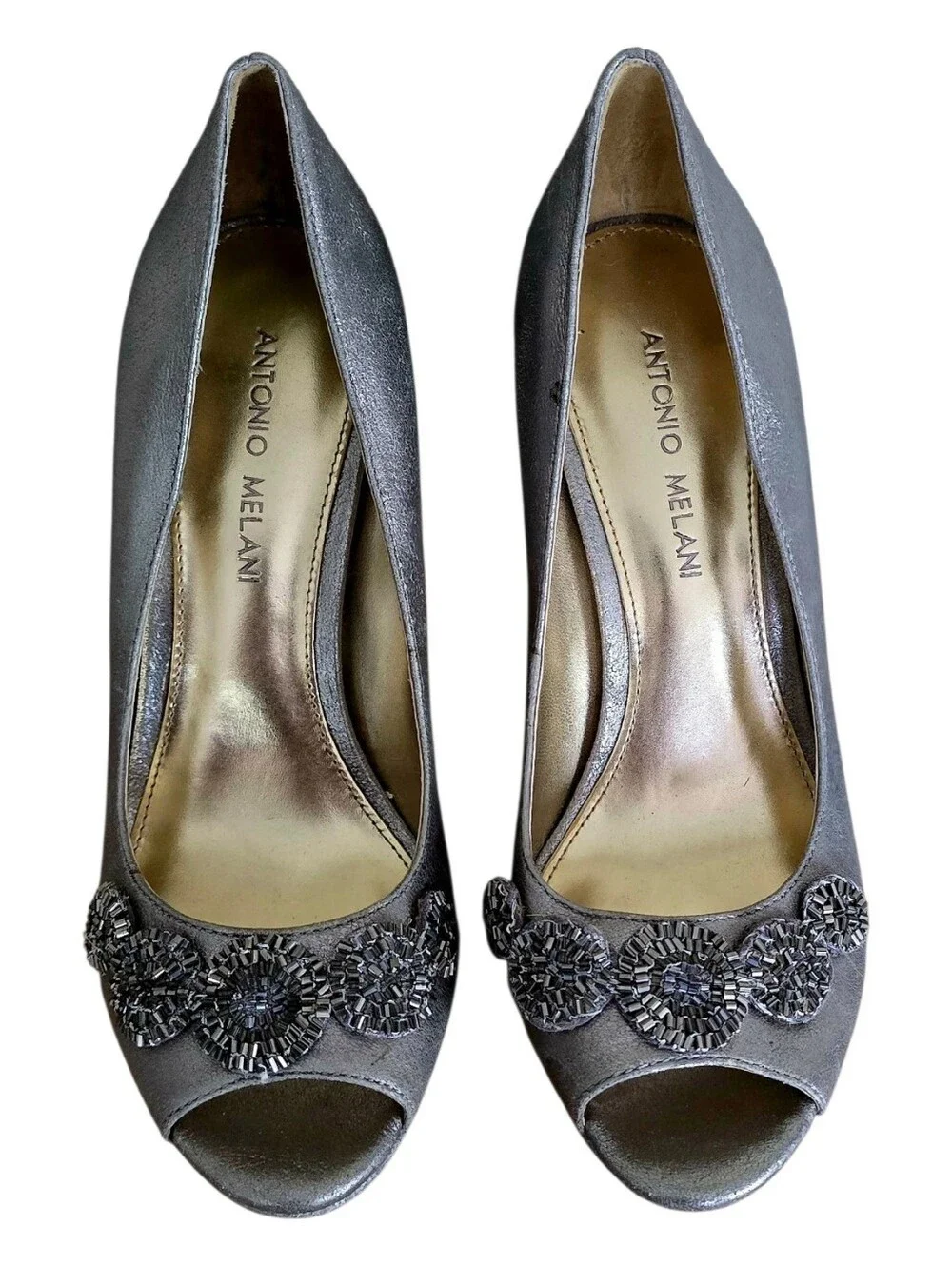 ANTONIO MELANI | Shoes | New Wo Box Antonio Melani Womens Pewter ...
